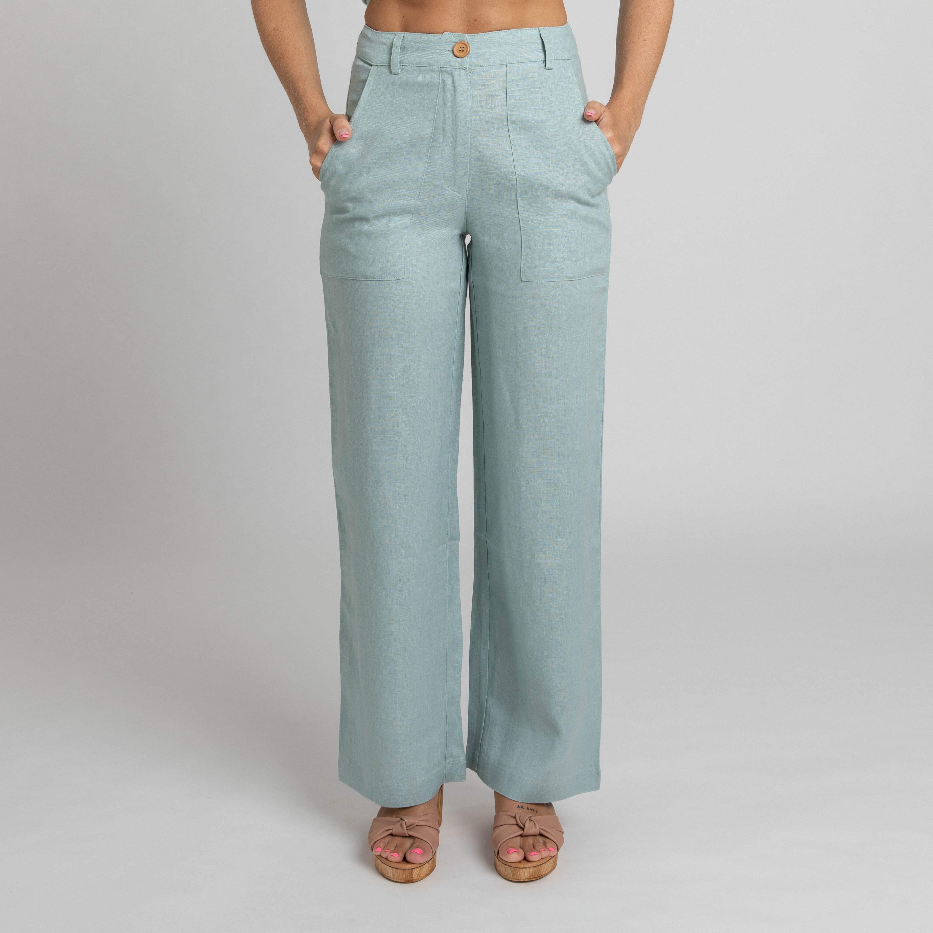 Linen Sage Pants Women | Miss Jane Designs